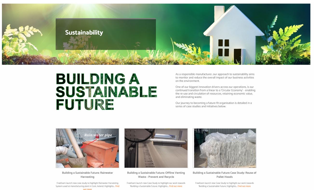 Web Diary Of Sustainability Measures | The Fabricator